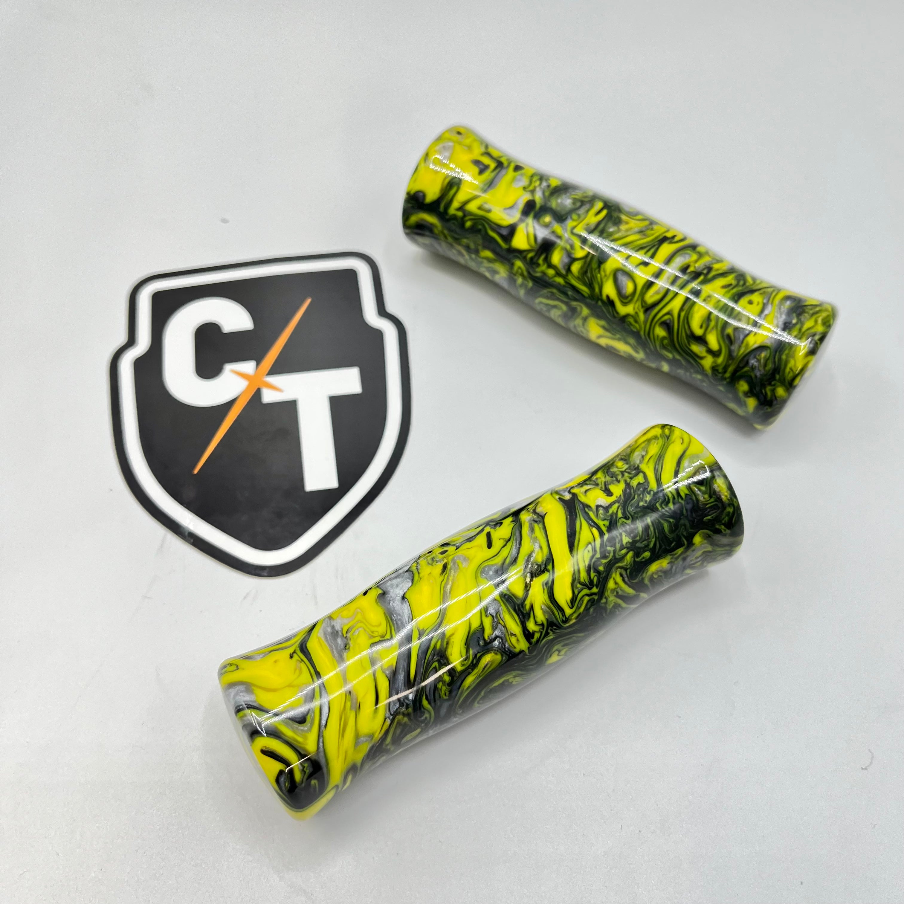 YELLOW CLUELESS ACRYLIC CONTOUR GRIP – CTNEWMAN ENGINEERING
